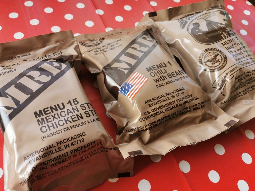 Original US Army MRE 3 Stück! (Neu und originalverpackt) in ...