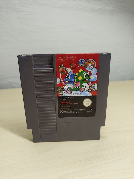 Bubble Bobble NES – Klassiker, getestet, guter Zustand (Gebraucht) in ...