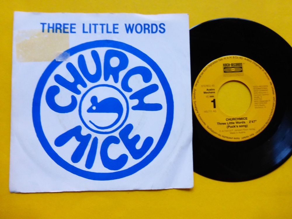 Church Mice – Three Little Words (Puck's Song) 3 Kleine Wort (Gebraucht ...