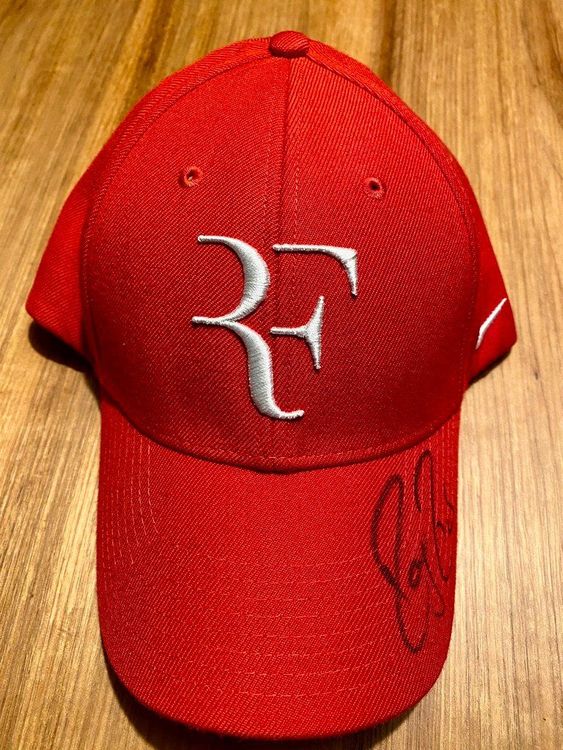 Roger Federer Cap mit Autogramm von RF | Kaufen auf Ricardo