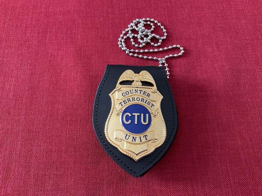 Abzeichen Replik CTU Counter Terrorist Unit 🇺🇸 (Neu (gemäss ...