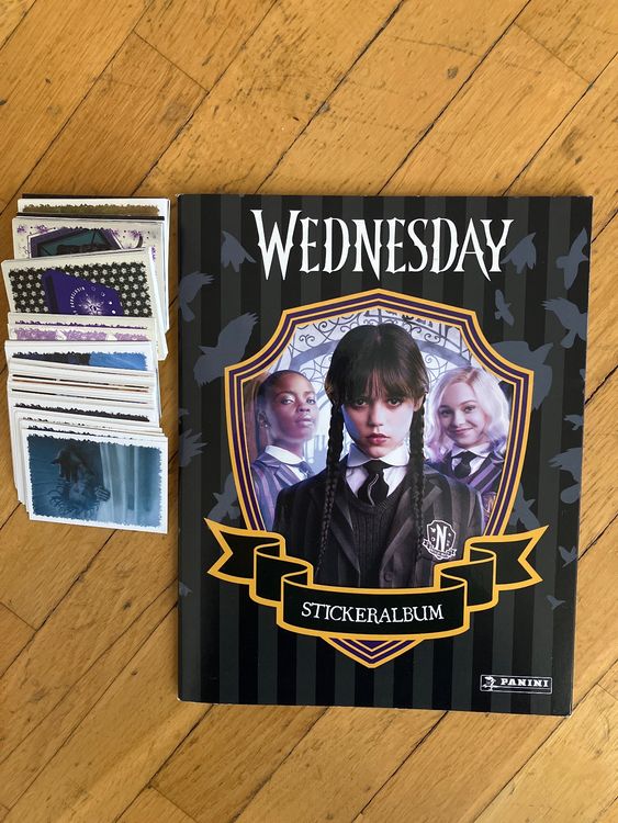 Wednesday Sticker Album komplett (Gebraucht) in Duebendorf für CHF 49 ...