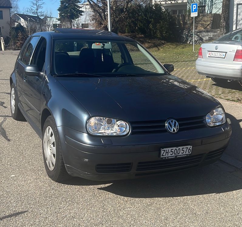 VW GOLF 4 - 98‘000km - MFK 09.23 (Gebraucht) in Wolfhausen für CHF 100 ...