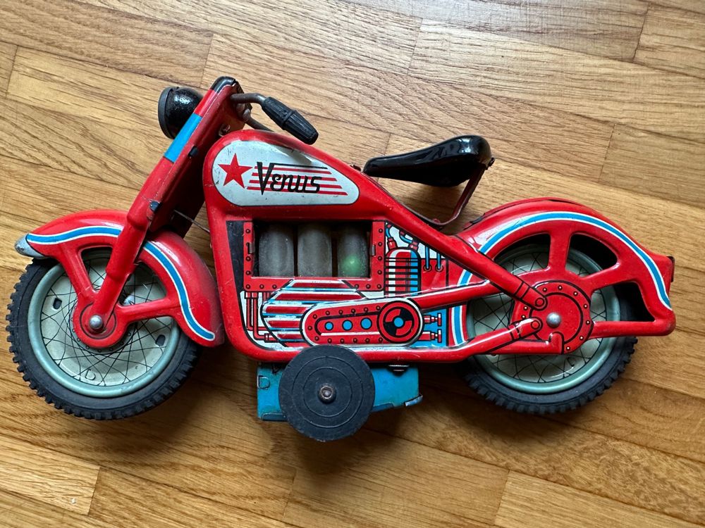 Vintage Zinn-Motorrad "VENUS" T.N. Nomura (Japan) 60er Jahre (Gebraucht ...