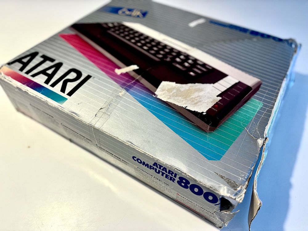 ATARI: COMPUTER 800XL, TABLET CX77, 19GAMES, 6JOYSTICK, 80ER (Gebraucht ...