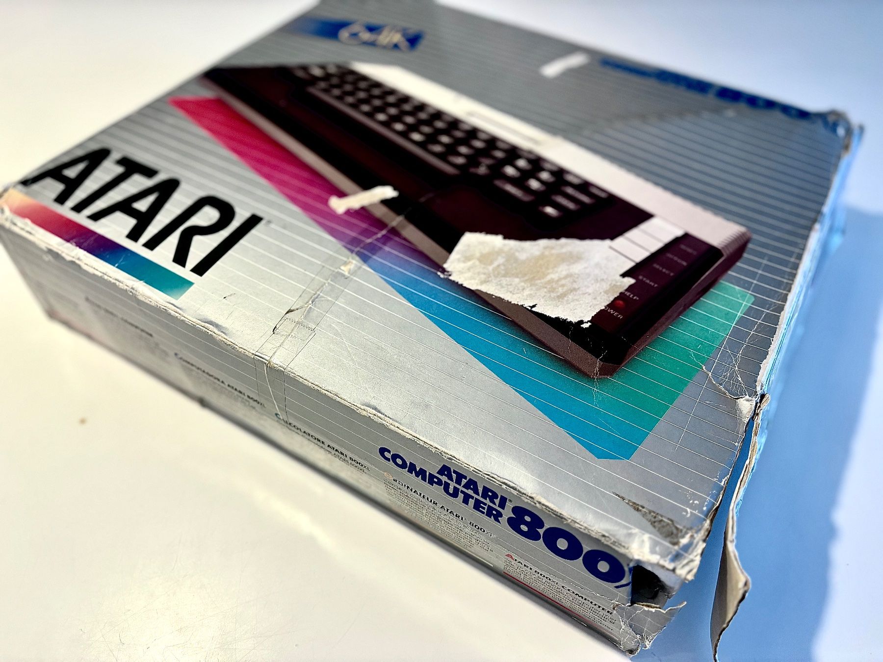 ATARI: COMPUTER 800XL, TABLET CX77, 19GAMES, 6JOYSTICK, 80ER (Gebraucht ...