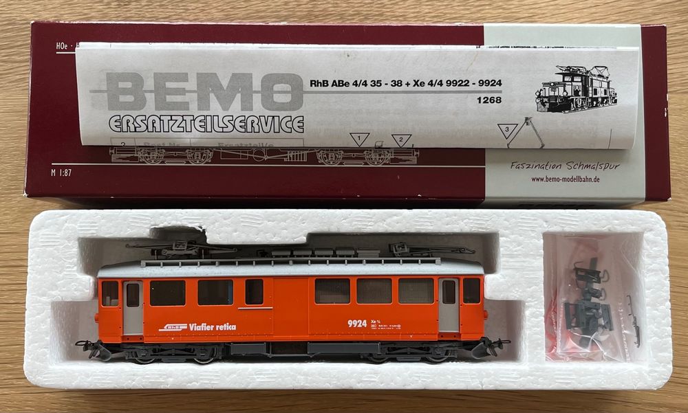Bemo RhB Xe 4/4 9924 (Gebraucht) in für CHF 200 – mit Lieferung auf ...