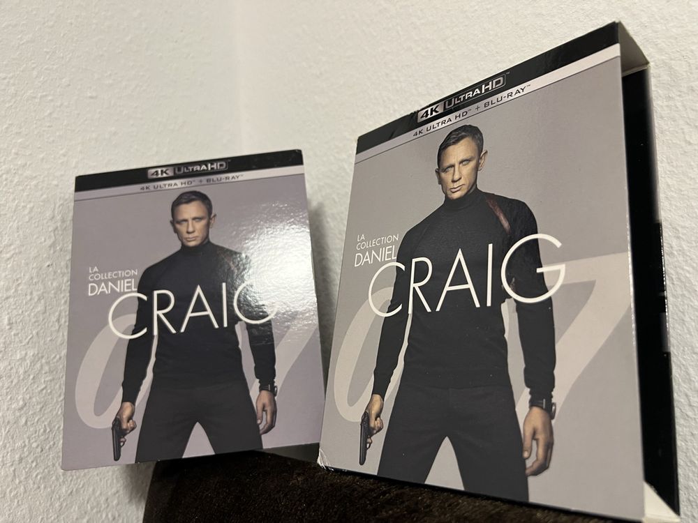 4K-Coffret James Bond Daniel Craig Blu-ray 4K en Français!! (Gebraucht ...