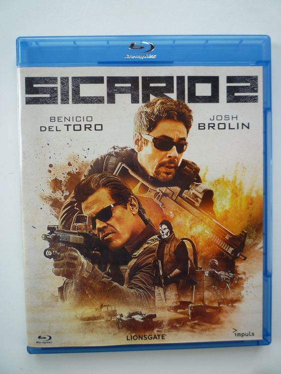 Sicario 2 (2018) mit Benicio del Toro, Josh Brolin - Blu-ray (Gebraucht) in Münchenstein für CHF ...