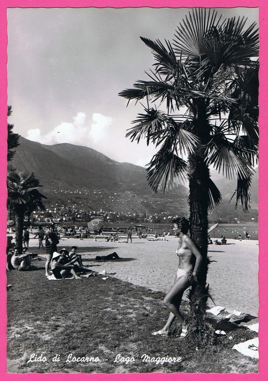 Lido di Locarno Lago Maggiore sehr belebt | Kaufen auf Ricardo