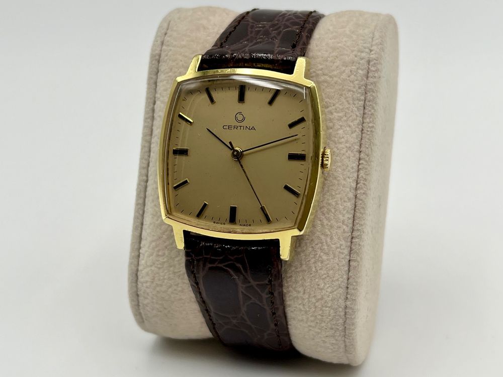 Vintage Certina Herrenuhr Handaufzug Kaliber 23-36 vergoldet | Kaufen auf Ricardo