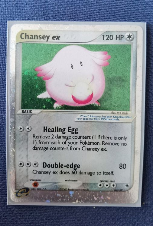 Chansey ex - EX Ruby & Sapphire 96/109 (Neu (gemäss Beschreibung)) in ...