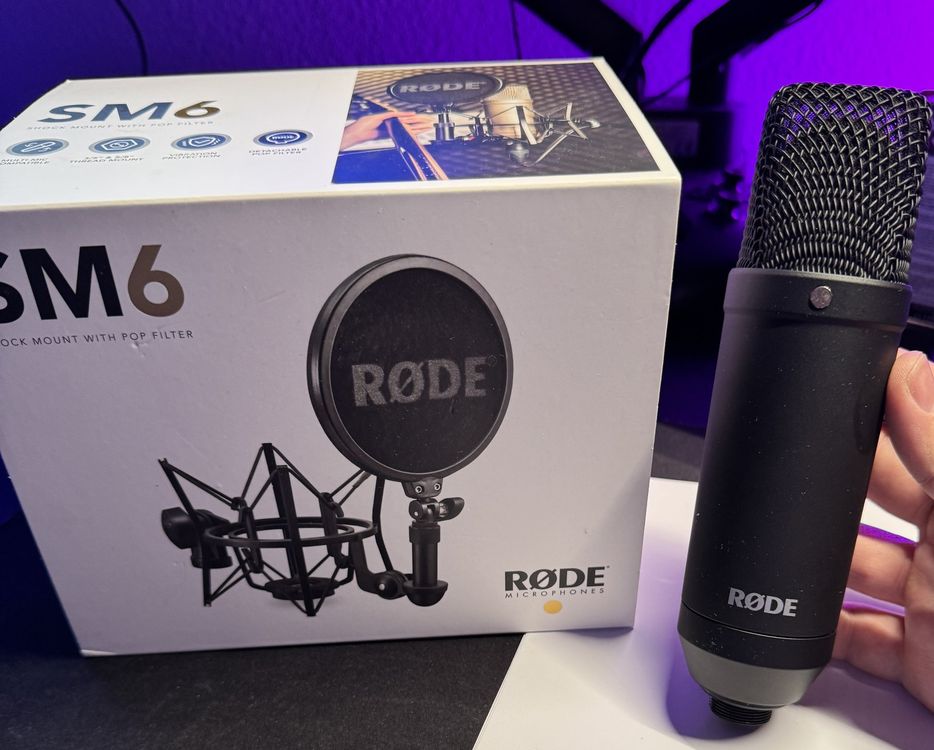 Rode NT1 mit Rode SM6 Spinne (Gebraucht) in Zeiningen für CHF 100 – mit Lieferung auf Ricardo kaufen