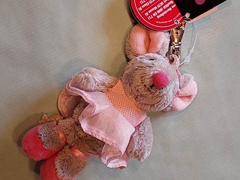 Schaffer Maus als Ballerina Schlüsselanhänger (Neu (gemäss Beschreibung ...