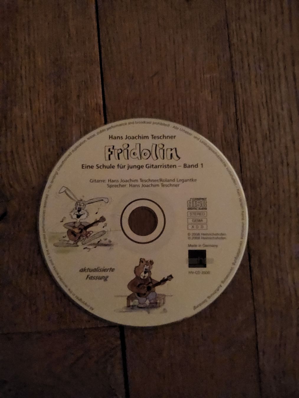 Fridolin - Gitarrenschule für Kinder, Band 1, CD Top! (Gebraucht) in ...