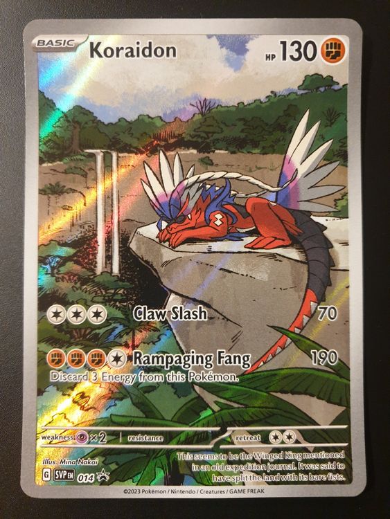 Pokemon Koraidon Promo 014 EN RARE ! * NM * FR. 1.- (Gebraucht) in ...