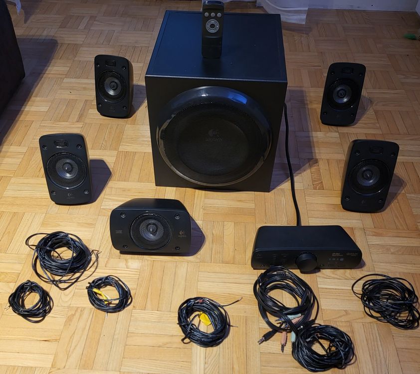 Logitech Z 906 5.1 Surround Sound Speaker (Gebraucht) in für CHF 100 ...