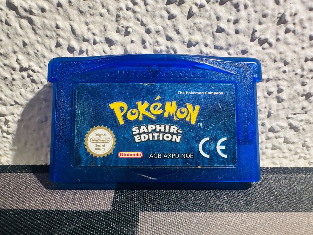 Game Boy Advance Spiel GBA Pokémon Saphir Edition deutsch (Gebraucht ...