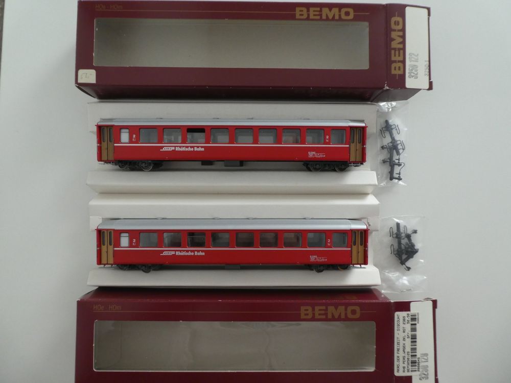Bemo H0m RhB 2 Wagen 2. Kl. (Gebraucht) in Dübendorf für CHF 45 – mit ...