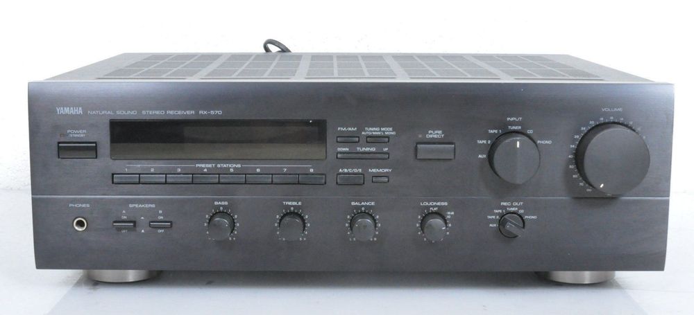 Yamaha RX-570 RS Stereo Receiver | Kaufen auf Ricardo