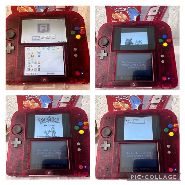 Nintendo 2DS Pokémon Rot Edition mit Ovp ab 1.- | Kaufen auf Ricardo
