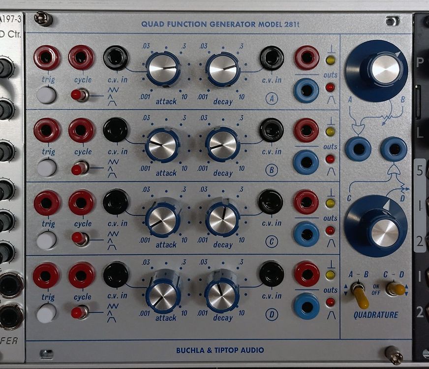 Tiptop Audio Buchla Quad Func. Gen. 281t Eurorack Modul | Kaufen auf ...