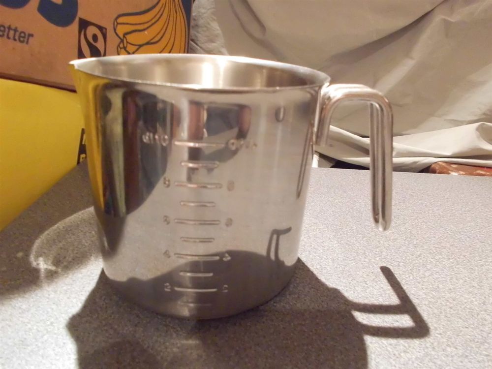 Messbecher 10 dl, Metall | Kaufen auf Ricardo