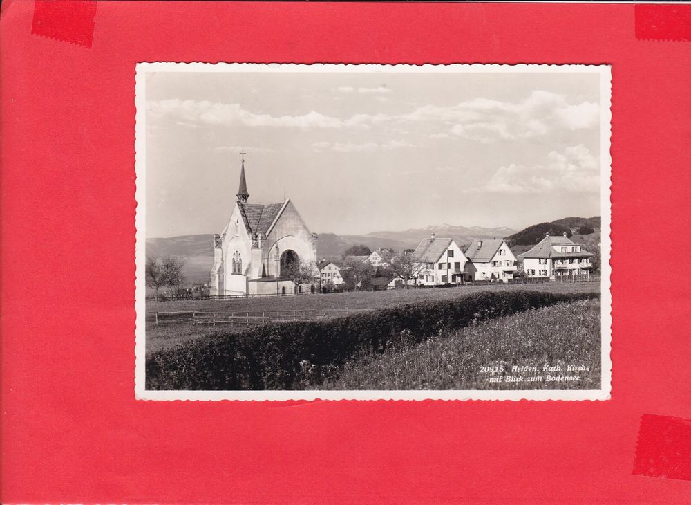 Heiden, Katholische Kirche, Blick auf Bodensee | Kaufen auf Ricardo