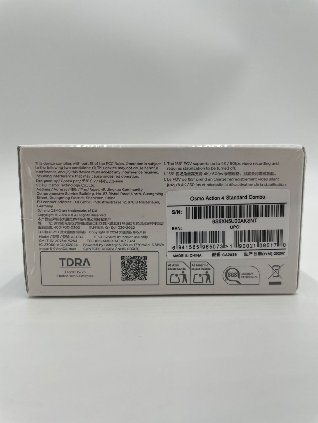 DJI Osmo Action 4 Standard Combo Kamera WLAN Touchscreen NEU (Neu und ...