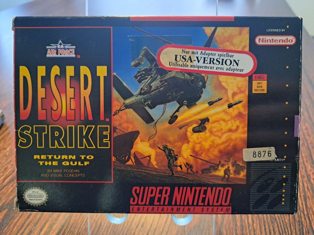 Desert Strike Super Nintendo NTSC in OVP | Kaufen auf Ricardo