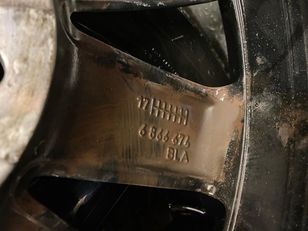 MINI WKR Radial Spoke 508 schwarz F55 F56 F57 Cabrio (Gebraucht) in ...