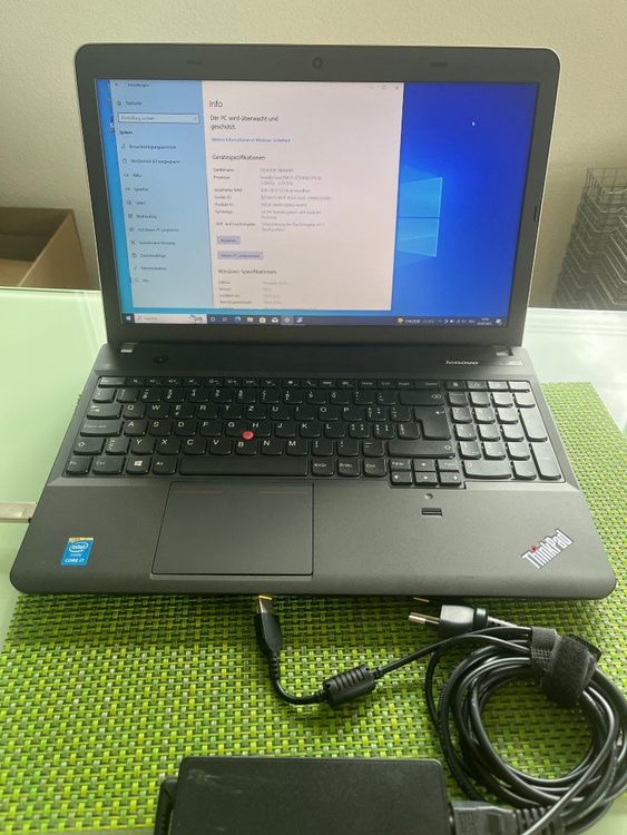 Lenovo ThinkPad E540 Core i7 8GB 250GB SSD neu inst. Laptop (Gebraucht ...