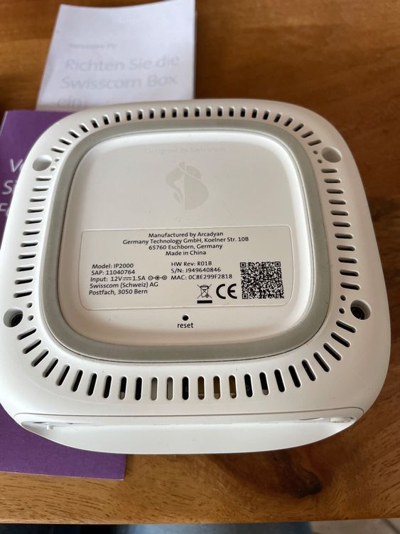 Swisscom TV Box IP2000 (Gebraucht) in Glattfelden für CHF 10 – mit ...