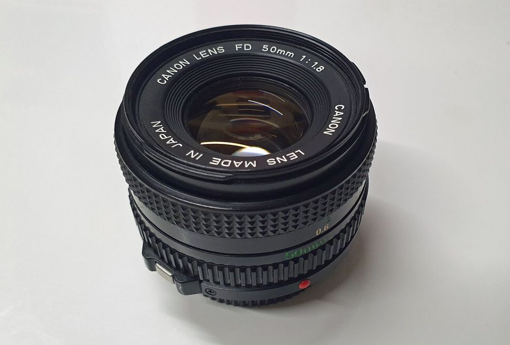 Canon lens FD 50 mm 1:1.8 | Kaufen auf Ricardo