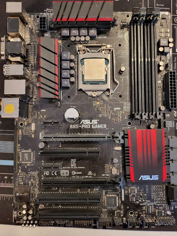 Asus B85-Pro Gamer mit i7 4790 (Defekt) in Diepoldsau für CHF 8 – mit ...