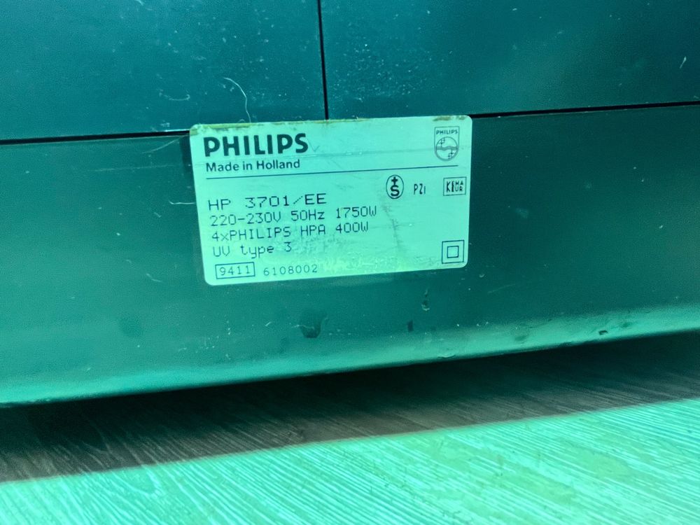 Original Philips UVA Heimsolarium | Kaufen auf Ricardo