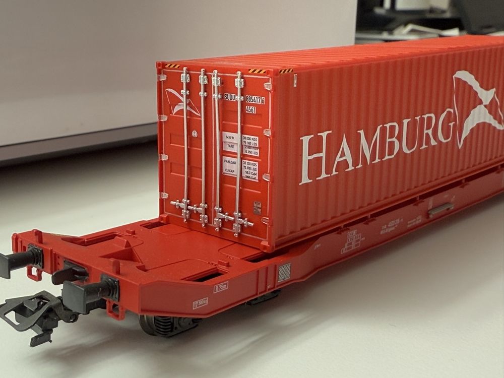Mehano DB Containerwagen Hamburg Süd / DC HO | Kaufen auf Ricardo