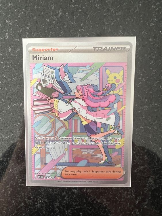 Miriam Full Art Trainer Pokemon | Kaufen auf Ricardo