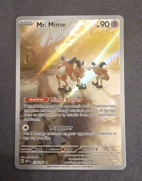 Carte Pokemon Mr. Mime 179/165 (Neu (gemäss Beschreibung)) in Cointrin ...