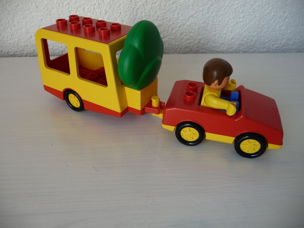 Lego Duplo Auto und Wohnwagen - Duplo voiture et caravane (Gebraucht) in Savagnier für CHF 8 ...