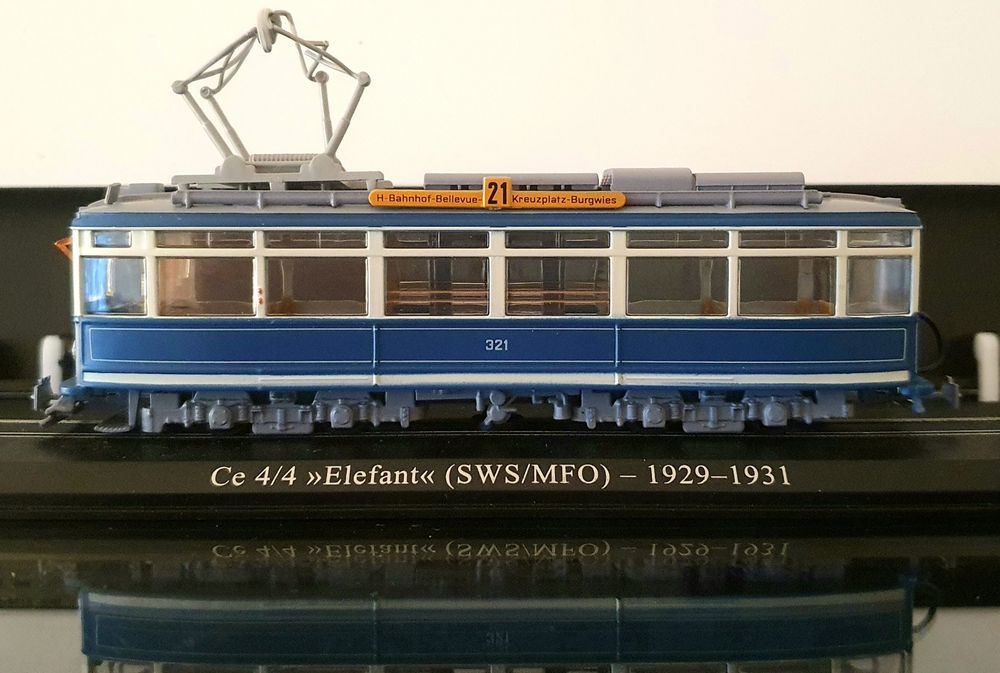 Atlas Tramway VBZ Zürich Tram "Elefant" Ce 4/4 SWS/MFO HOm | Kaufen auf ...