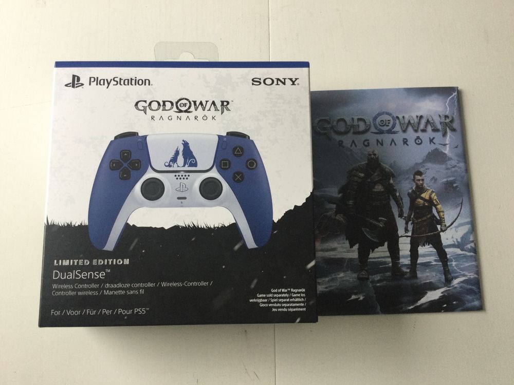 God of War Ragnarok Dualsense 5 Controller inklusive Poster (Gebraucht ...