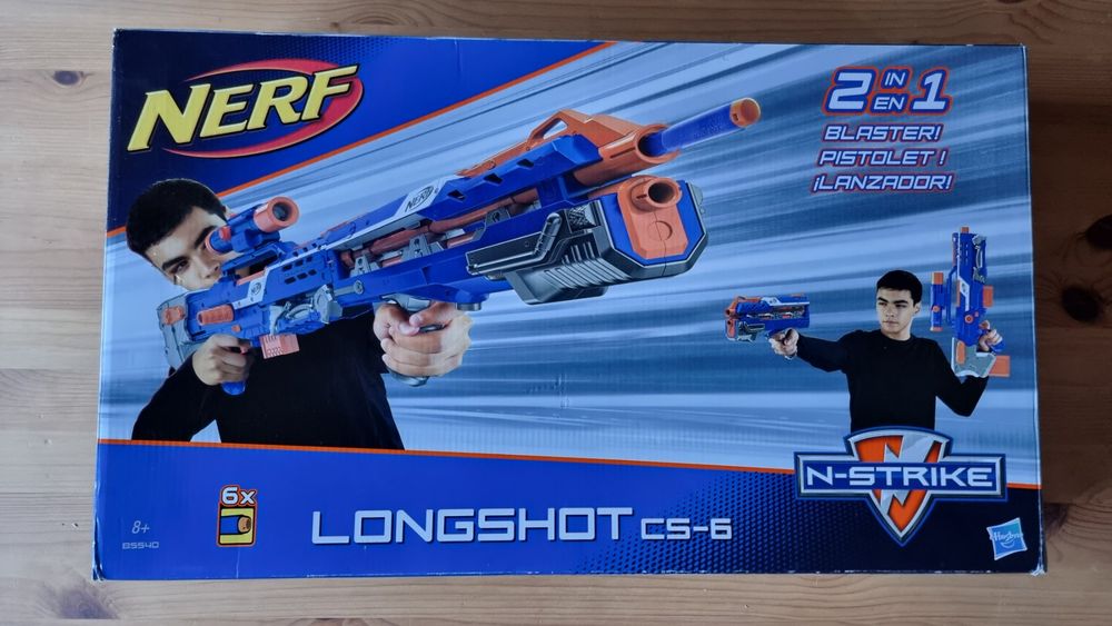Nerf Longshot Cs-6 N-Strike Elite - NEW IN BOX (Neu und ...