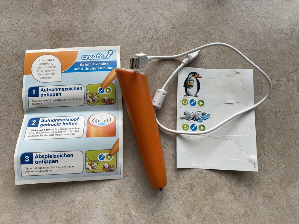 tiptoi Stift mit Ladekabel | Kaufen auf Ricardo