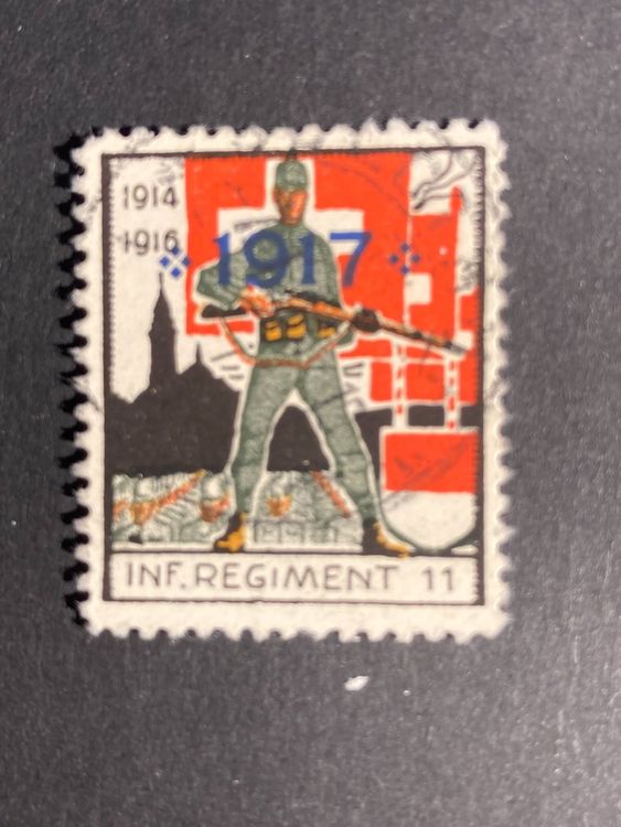 Schweiz 1914 Soldatenmarke 2 Div Inf.Regt.11 1917 gest. | Kaufen auf Ricardo