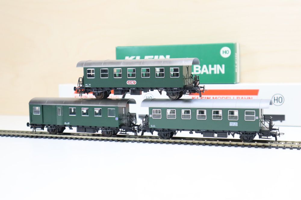 KLEIN 3 x GKB Personenwagen Set H0 - Selten | Kaufen auf Ricardo