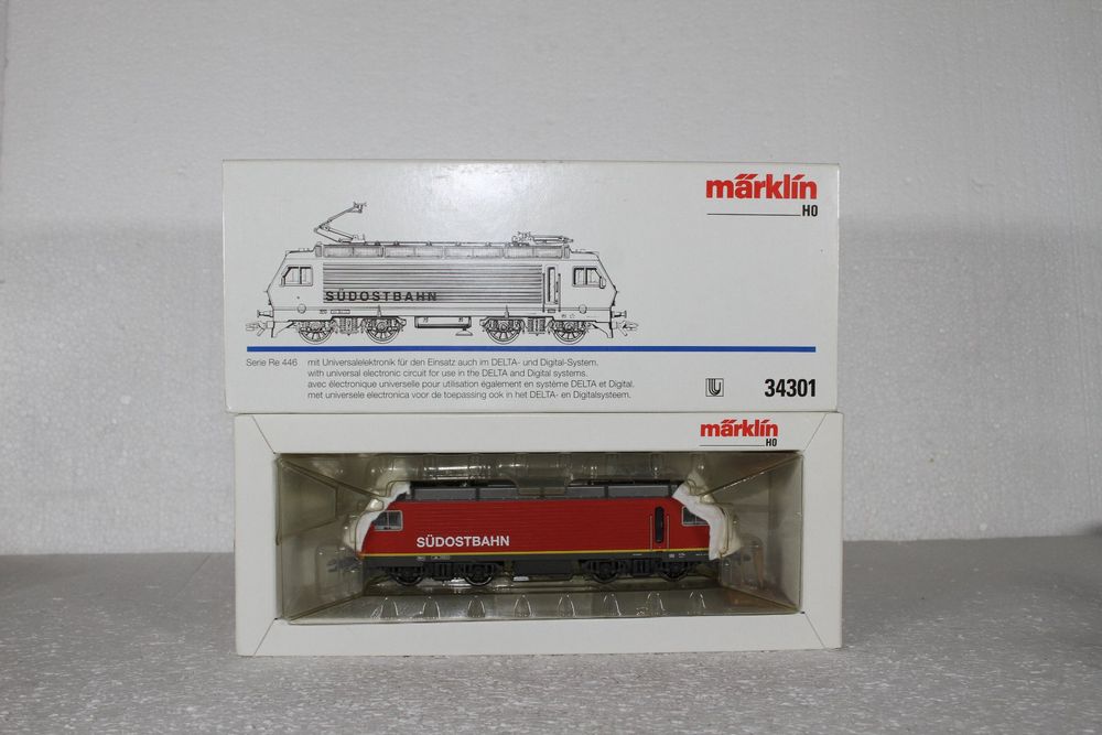 Märklin 34301 SOB Re 4/4 446 Südostbahn | Kaufen auf Ricardo
