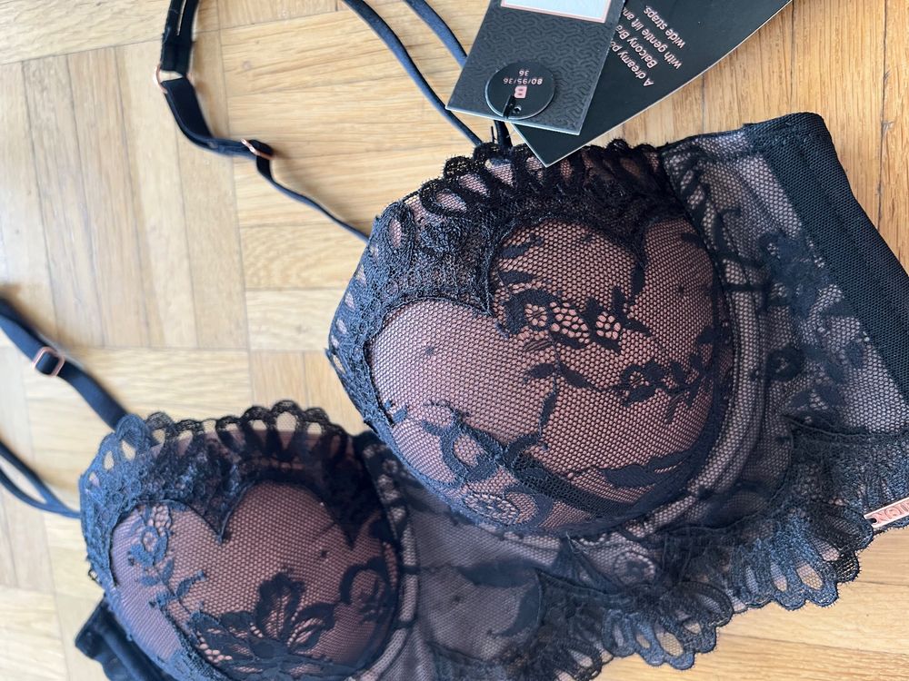 Hunkemöller Balconette Bh Noir Collection 80b Kaufen Auf Ricardo