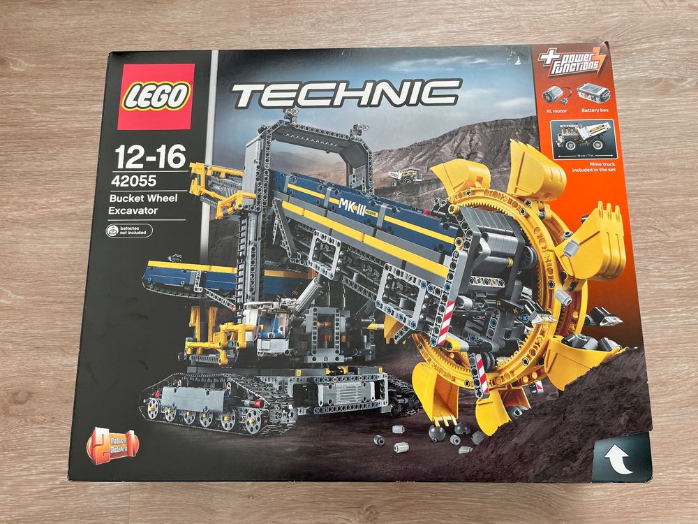 Lego 42055 Schaufelrad Bagger, ungeöffnete Originalpackung | Kaufen auf ...