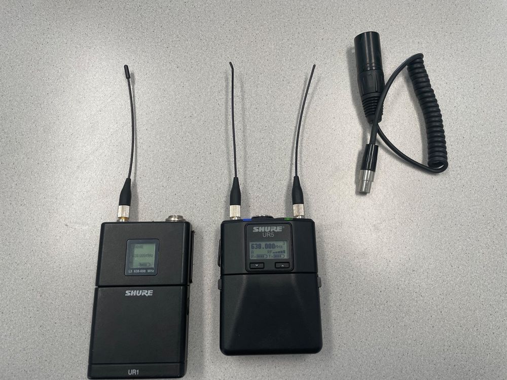 Shure Funkmikrofon UHF-R Taschensender inkl. Kameraempfänger | Kaufen ...